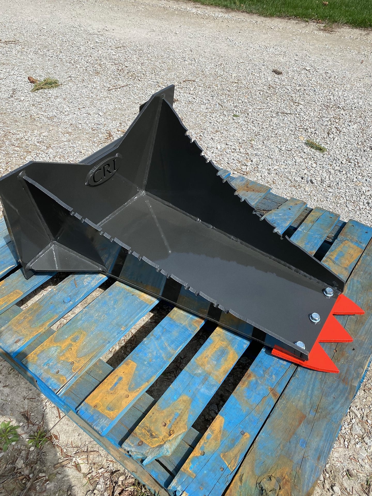 CRI Mini Skid Steer Stump and Trenching Buckets – Cold Roll Industrial